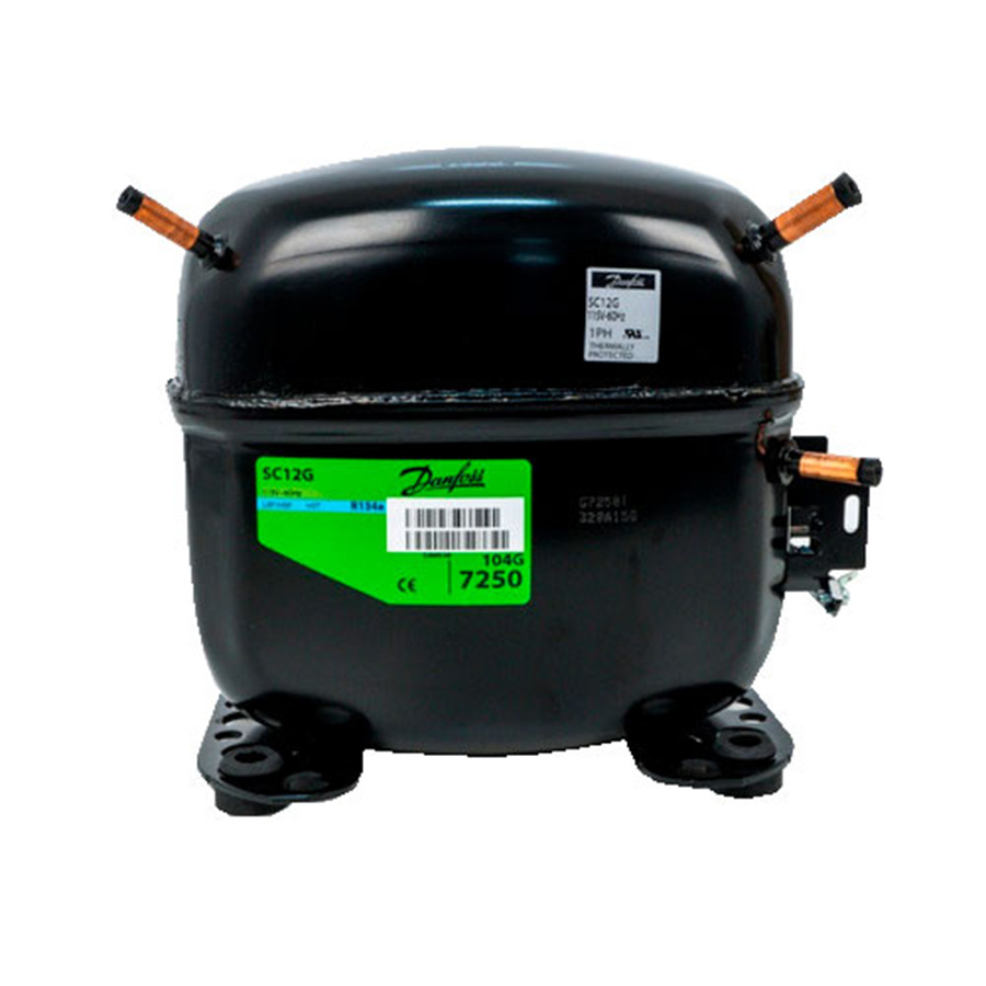 SECOP DANFOSS 104G7261 COMPRESOR 1/2HP 115V R134A | SECOP DANFOSS 104G7261 COMPRESOR 1/2HP 115V R134A |